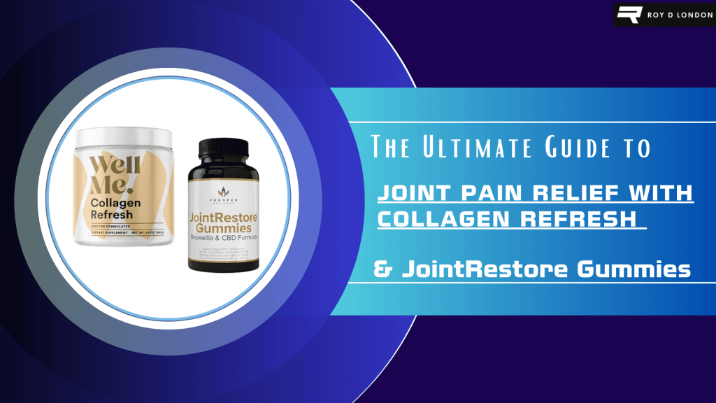 Best 2 Joint Pain Relief Collagen Refresh & JointRestore Gum